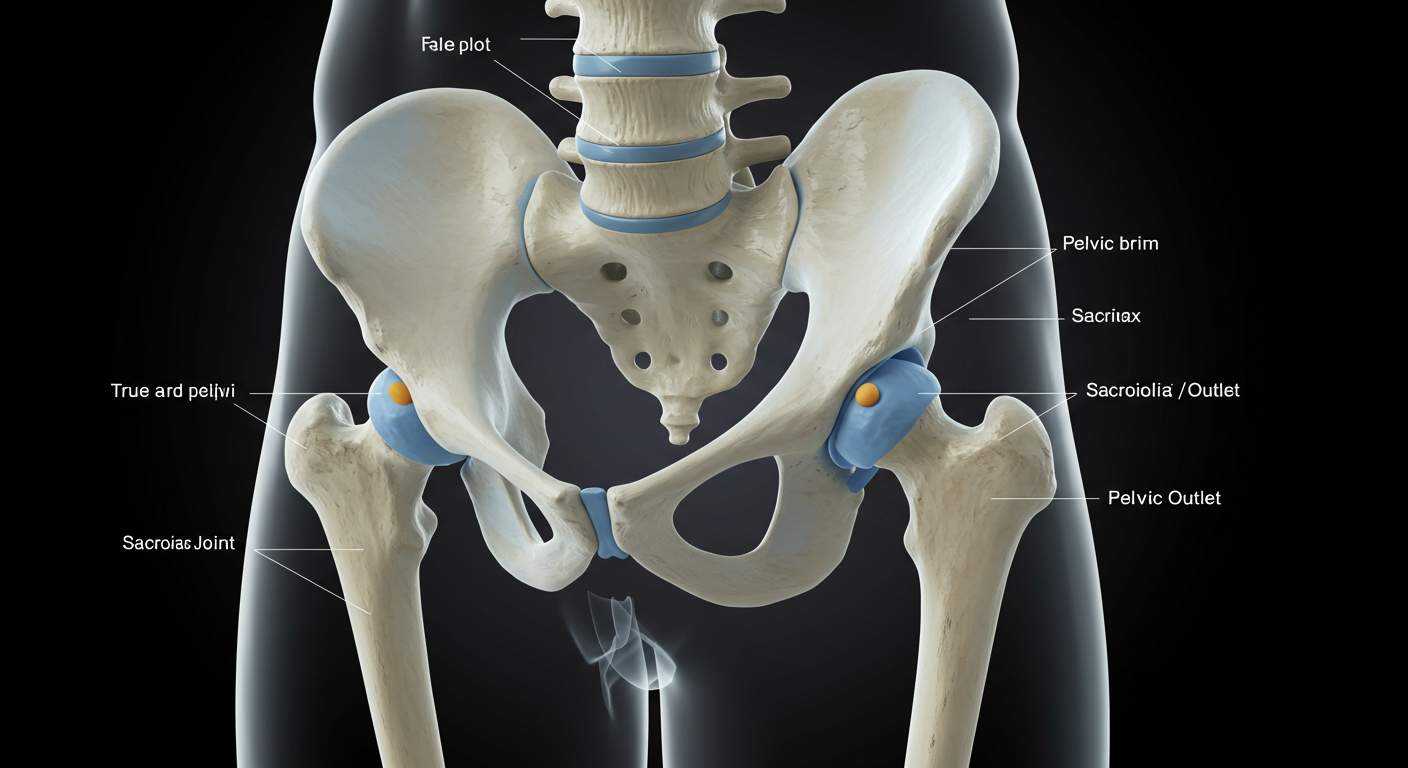 Comparison of True and False Pelvis & Sexual Dimorphism